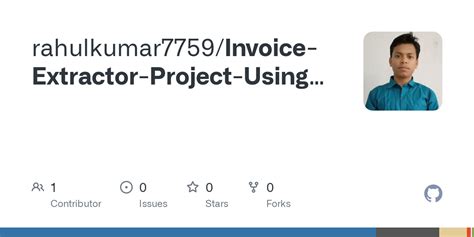 GitHub Rahulkumar7759 Invoice Extractor Project Using Google Gemini