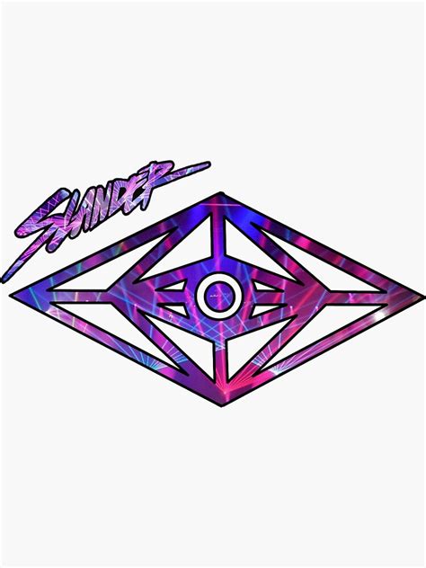 Slander The Eye Logo Sticker By Agursahaney Redbubble