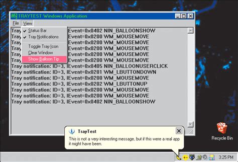 System Tray Balloon Tips And Freeing Resources Quickly In Net