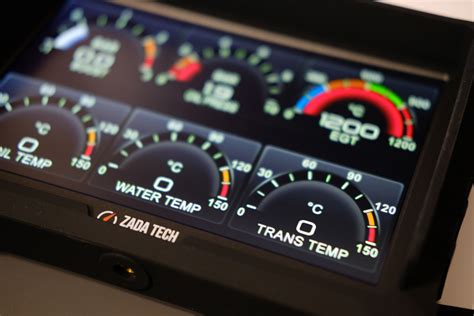 7 Full Colour Tough Tft Ips Graphical Lcd Cased Multi Gauge Zada Tech