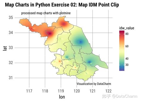 绘图提高篇 Python Idw插值计算及可视化绘制 知乎