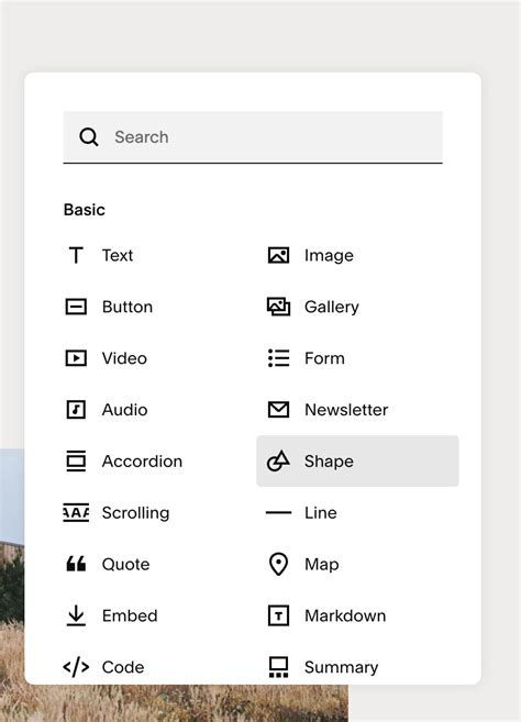 How To Add Shapes In Squarespace Be Creative