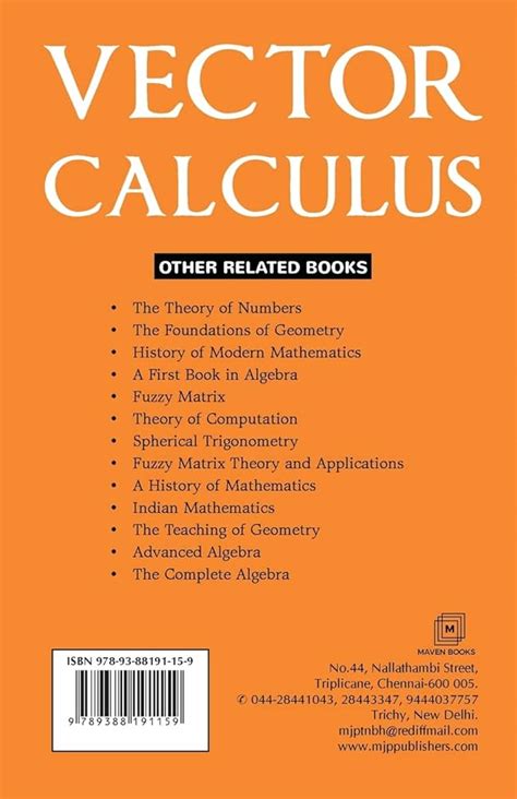 Vector Calculus Neelkanth Discrete Mathematics And Vector Calculus