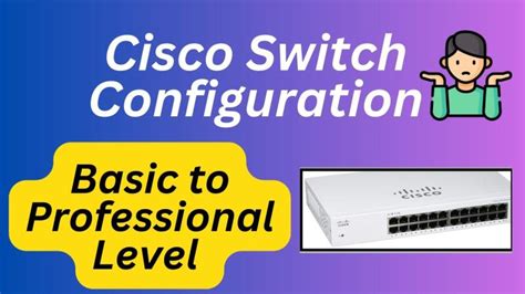 🟩cisco Switch Configuration Step By Step Cisco Switch Cisco Packet
