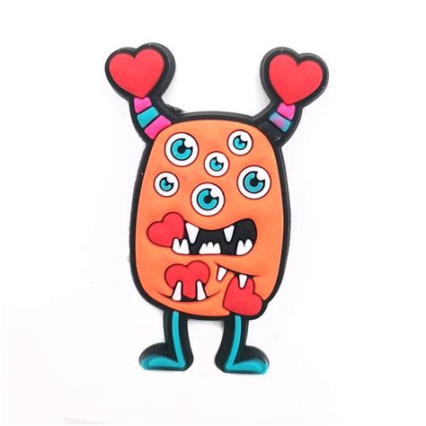 ตัวติดรองเท้า Pvc พร้อมส่ง ตัวการ์ตูน ตัวติดรองเท้าหัวโต Diy จิ๊บบิต สําหรับตกแต่งรองเท้า Cross