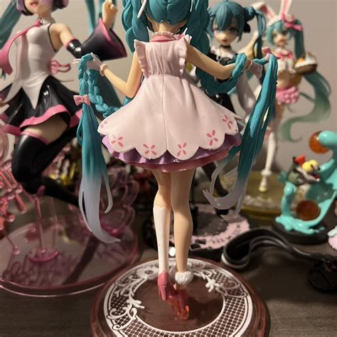Wonderland Hatsune Miku Figure Bootleg No Box Depop