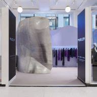 Random Studio Creates Fragments Of A Woman S Body For Mugler Pop Up