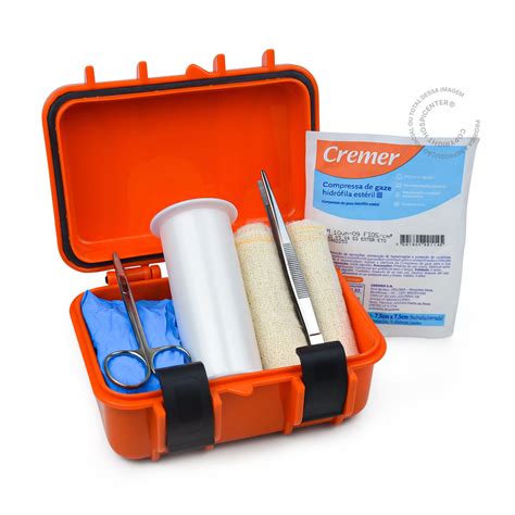 Kit De Primeiros Socorros Avançado Completo E Prático Para