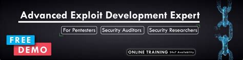 Advanced Exploit Development Expert On Linkedin Free Live Demo Axde Thehacktivists
