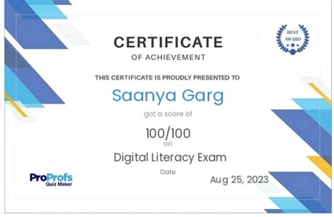 Saanya Garg On Linkedin Im Delighted To Share That I Have Received A