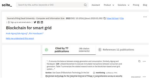 Blockchain For Smart Grid