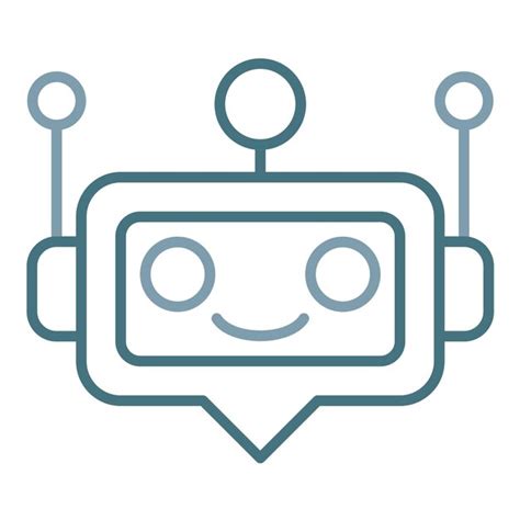 Premium Vector Bot Flat Illustration