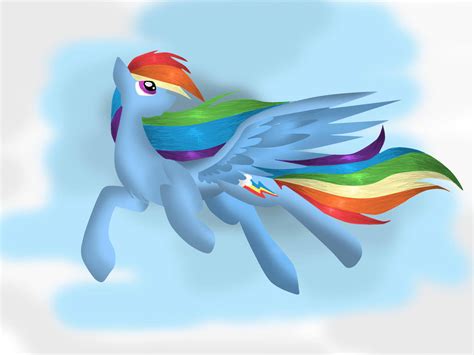 Mlp Fim Rainbow Dash By Nikolliwin On Deviantart
