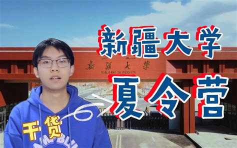 【新疆大学夏令营】经验分享 哔哩哔哩