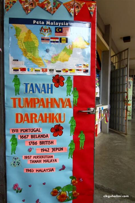 100 Idea Hiasan Kelas Sempena Kemerdekaan