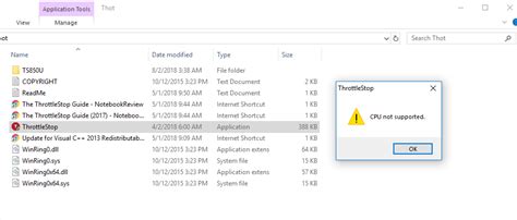 Throttlestop CPU Not Supported Causes And Solutions Xtremegaminerd