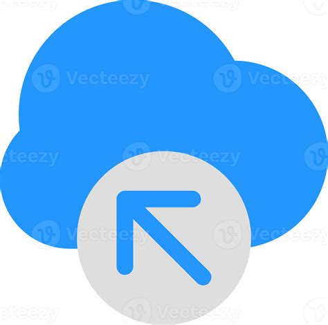 Flat Style Cloud Data Icon 28041637 Png