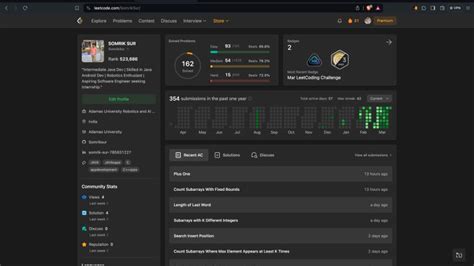 Somrik Sur On Linkedin Leetcode100daychallenge Marchdailystreak Consistencyiskey