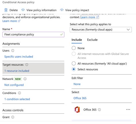 Fleet Entra Conditional Access Integration