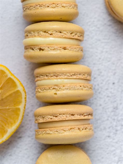 Easy Lemon Macarons Cookin With Mima