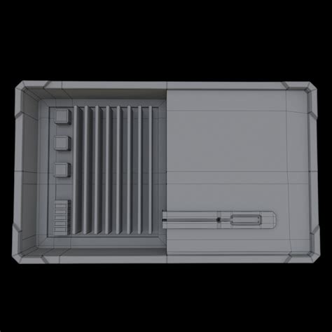 Sci Fi Comand Panel Model Turbosquid 1373830
