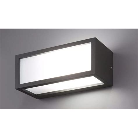 Deco Applique Esterno Ip54 Led 18w Luce 3000k O 4000k Bianco Antracite