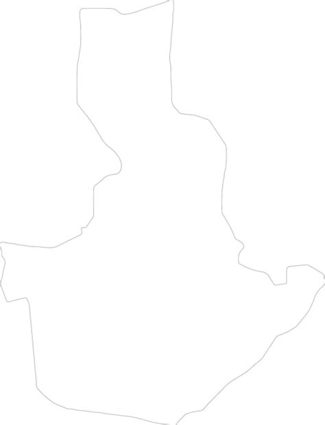 Premium Vector Masindi Uganda Outline Map