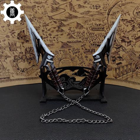 Kuronami No Yaiba A Pair Game Metal Prop Leones Marvelous Items