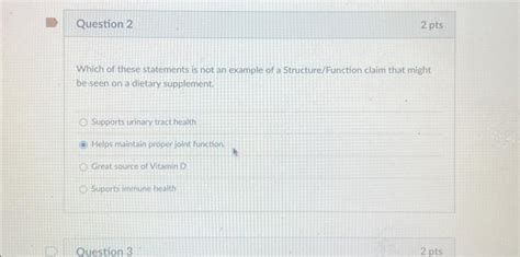 Solved Which Of These Statements Is Not An Example Of A
