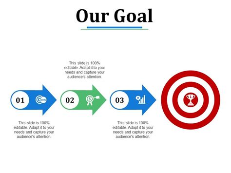 Our Goal Target Ppt PowerPoint Presentation Slides Layouts