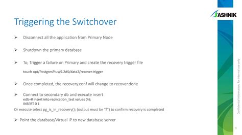 Streaming Replication In Postgresql Pptx Databases Computer Software And Applications