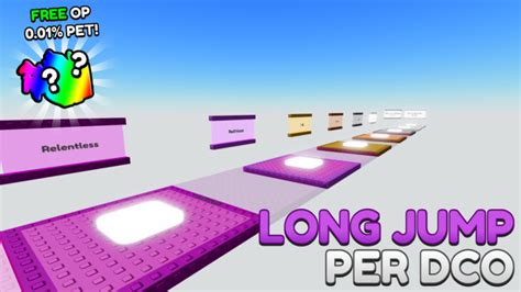 Robloxgo ☢️ Stud Long Jump Per Difficulty Chart Obby Real Time