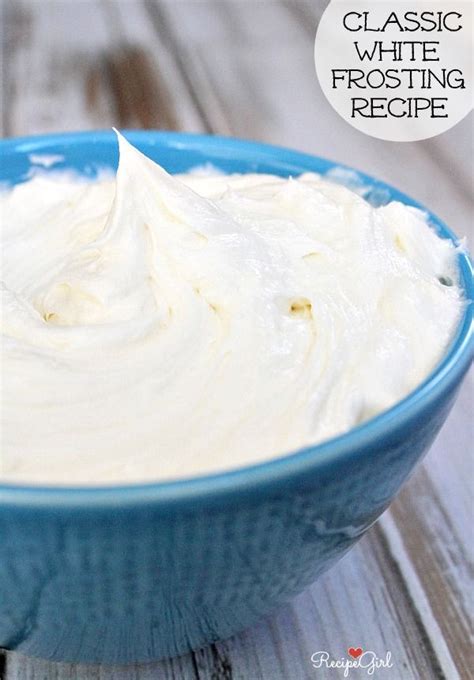 Classic White Frosting Recipe For Double Layer Cake Creamy White