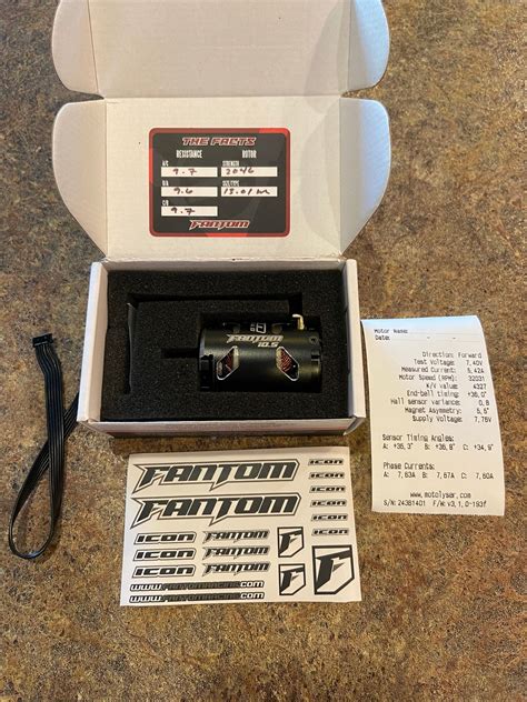 Fantom Icon Torque V Pro Drag Motor Works Edition R C Tech Forums