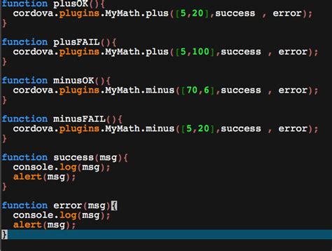 使用plugman 创建一个自己的cordova插件 plugman create csdn博客