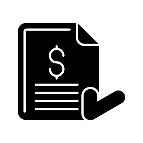 Invoice Vector Icon 14717651 Vector Art At Vecteezy