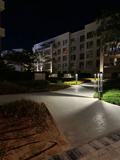 Marassi A Beautiful Walkway At Night