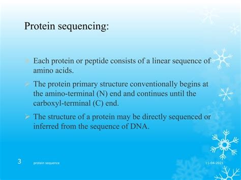 Protein Sequencing Ppt