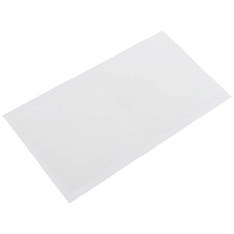 Mlins 10 Pcs Placard Static Stickers Non Sticky Pass Holder Note For