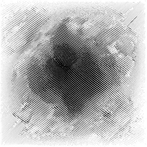 Dynamic Grunge Halftone Pattern Illustration Premium Ai Generated Vector