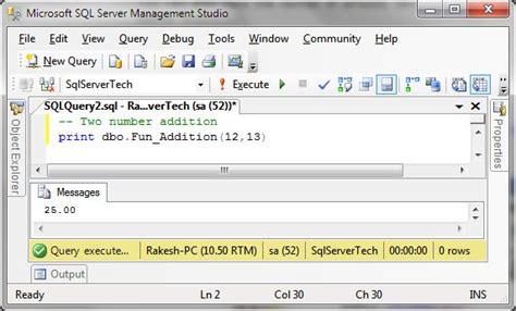 Functions In SQL Server A Beginner S Guide