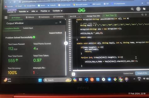 dsa problemsolving geeksforgeeks learningjourney pranshu tomer