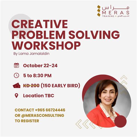 Creative Problem Solving Workshop By Meras Consulting