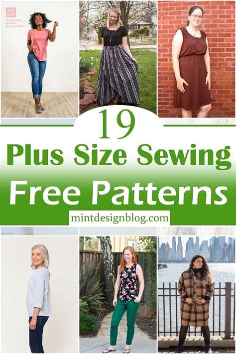 Plus Size Sewing Patterns For Beginners Mint Design Blog