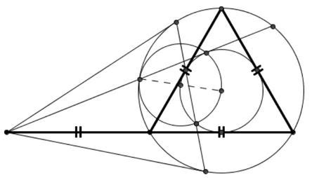 Seven Problems In Equilateral Triangle