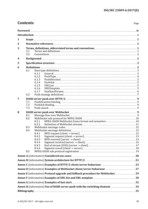 ISO IEC Information Technology Dynamic Adaptive Streaming Over DASH Part