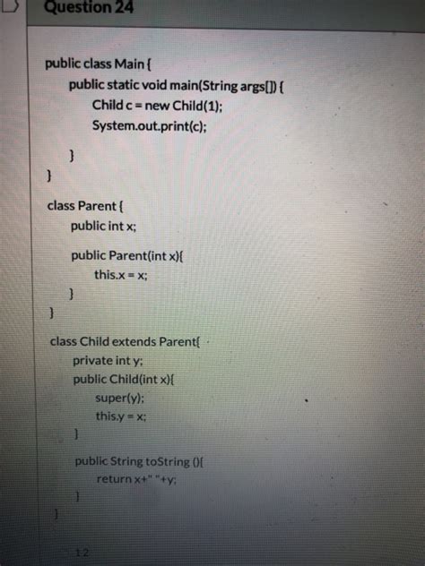Solved Question Public Class Main Public Static Void Chegg