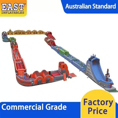 Buy The Worlds Longest Inflatable Obstacle Course For Sale In