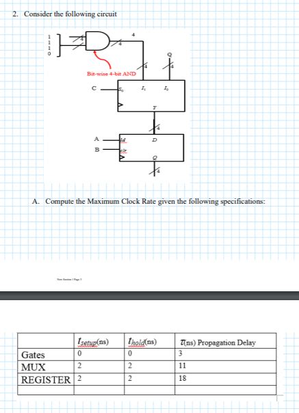Solved Consider The Following Circuit Bit Wise Bit AND Chegg Com
