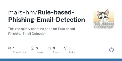 Github Mars Hmrule Based Phishing Email Detection This Repository